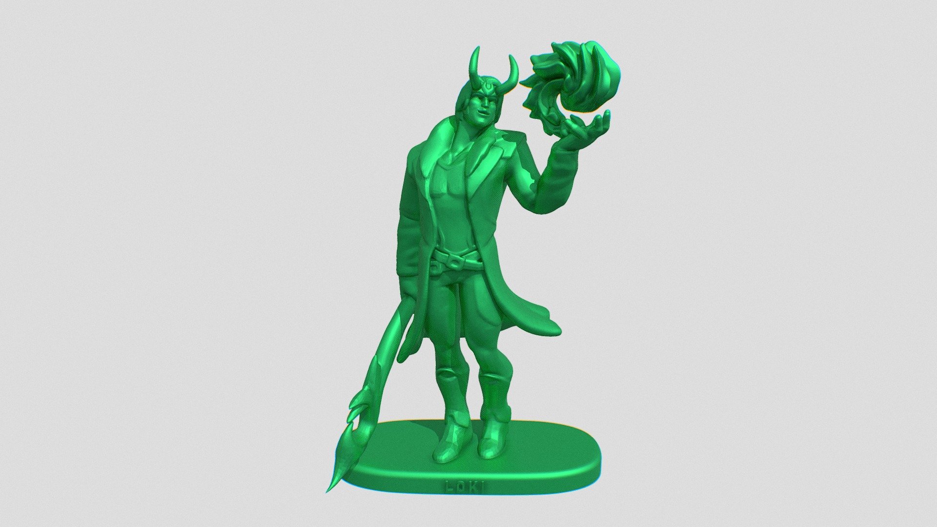 #019 - Loki - 3D model by 3DCraft (@insta3dcraft) [79f05b3] - Sketchfab