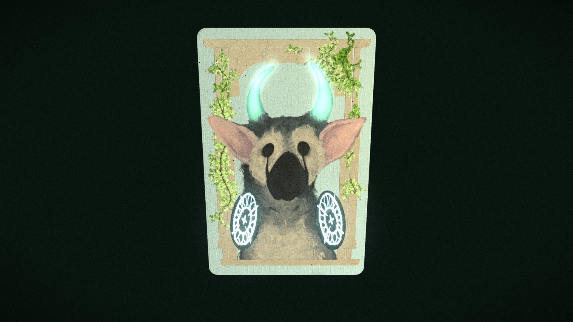 The Last Guardian Card - 3D model by junibluebee (@janiyateamer ...