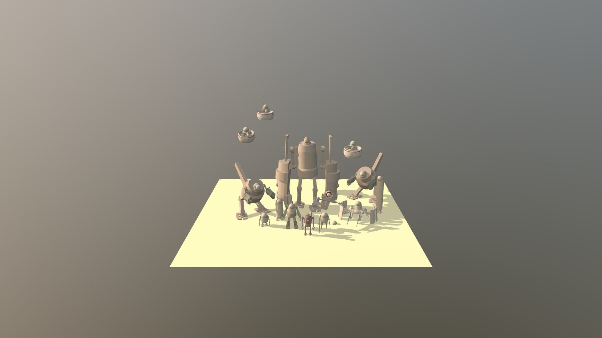 10 drafts nier automata - 3D model by kontest53 (@kontest96) [79f342d ...