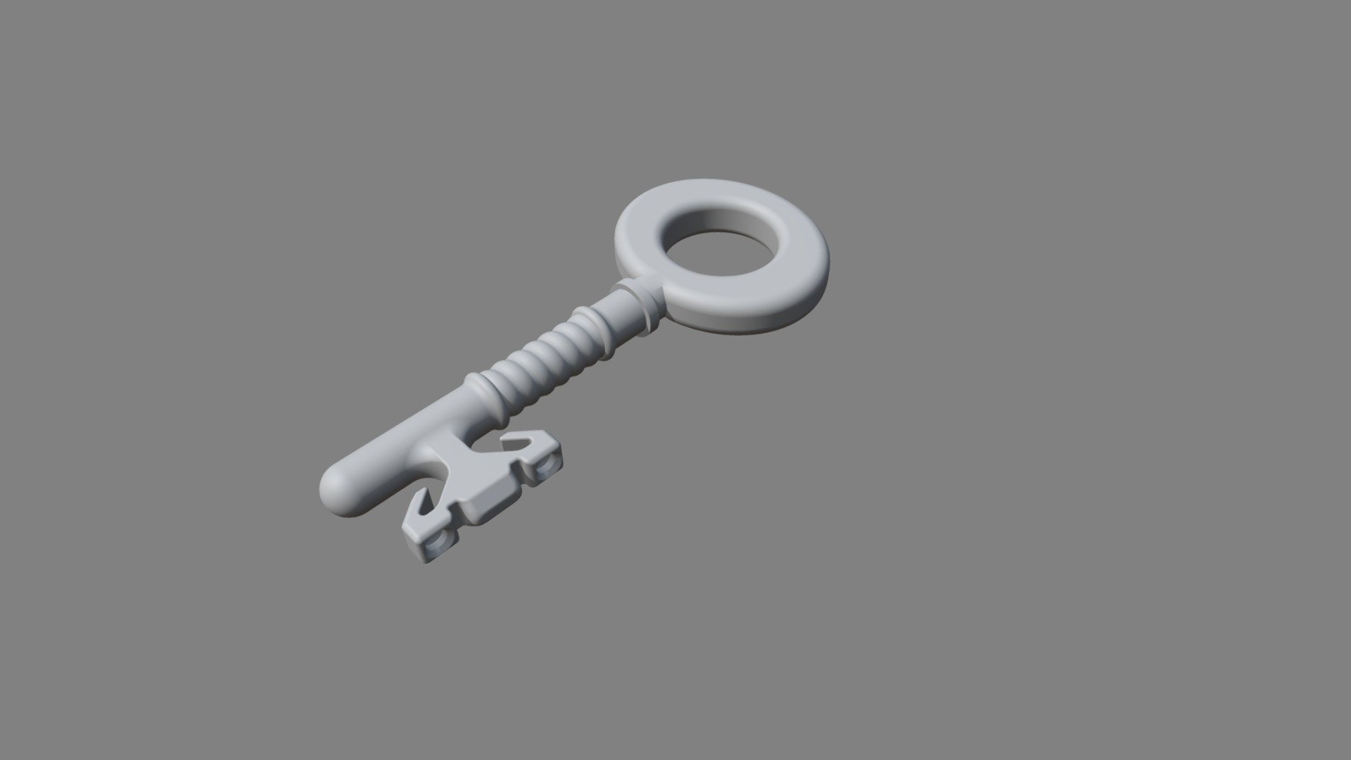 Low poly old key - Download Free 3D model by Kara_Monteen (@Kara ...
