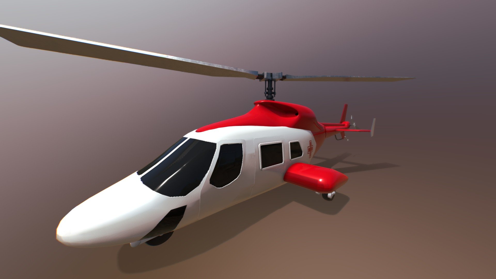 Bell 222 Helicopter - Medic - 3D model by Weirdo7071 [79f5127] - Sketchfab