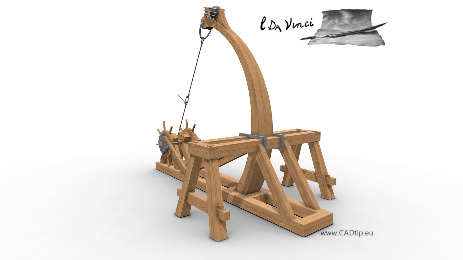 Catapult - 3D model by Mar.K [79f5ca1] - Sketchfab