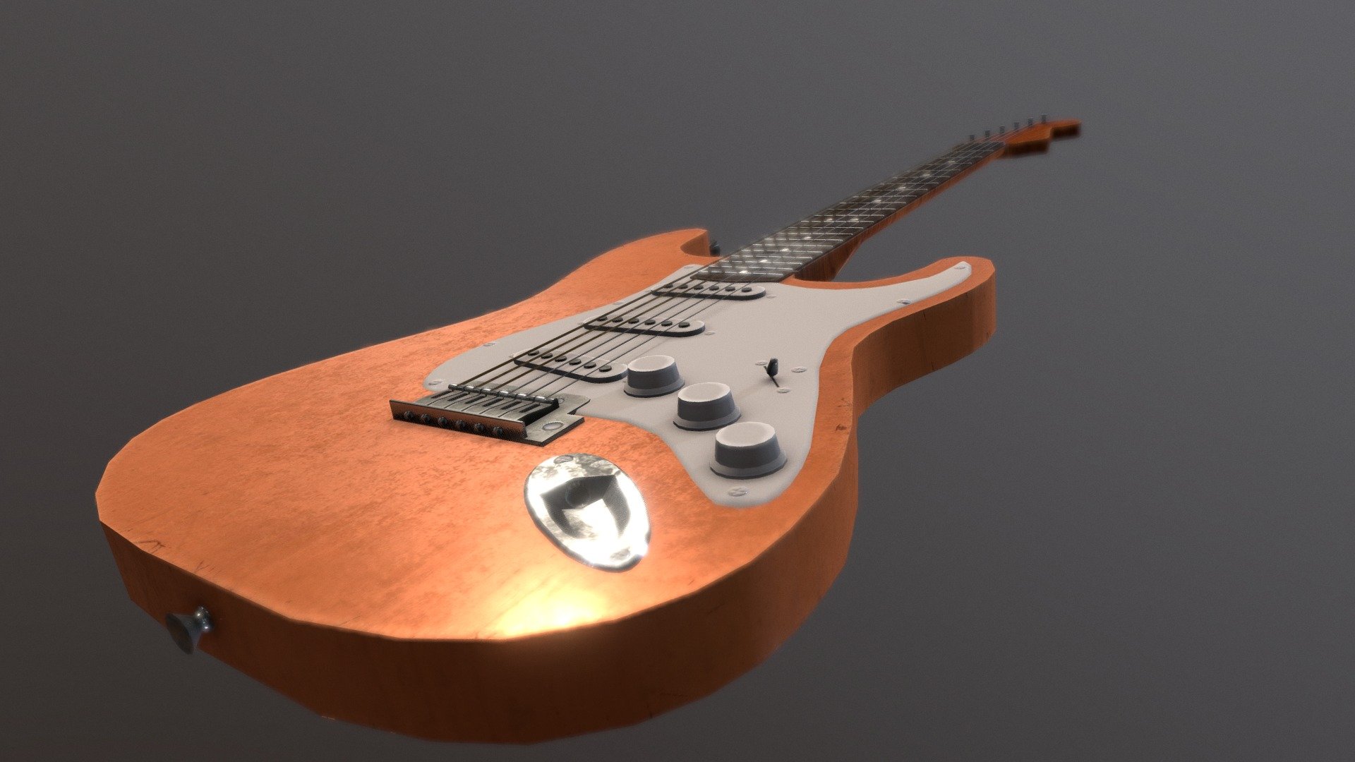 Electric guitar - Download Free 3D model by Nathank [79f7c2c] - Sketchfab