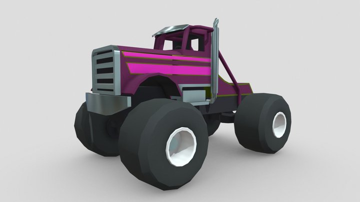 Monstertruck 3D models - Sketchfab