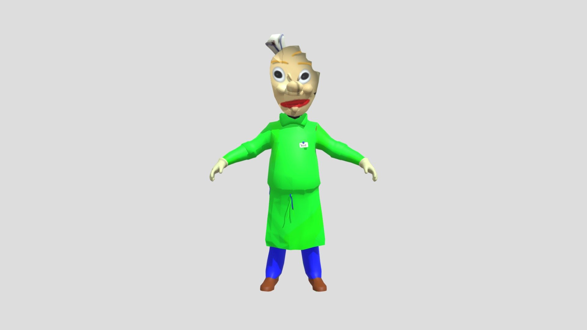 Ice scream rod is baldi - Download Free 3D model by Johnthe3dModeler ...