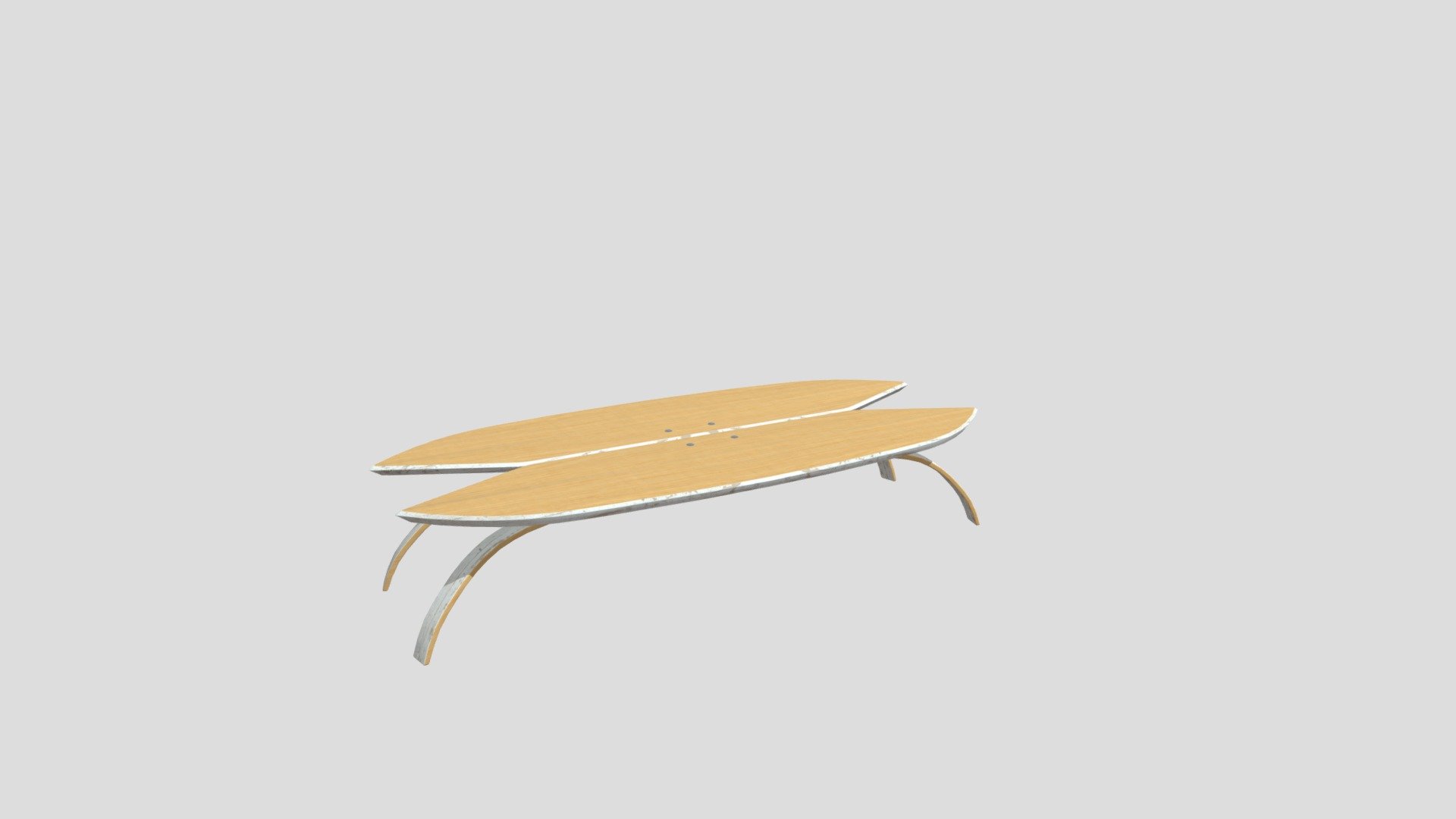 Surfboard Table - 3D model by Jaco Agenbag (@jacoagenbag) [79f8ff4 ...