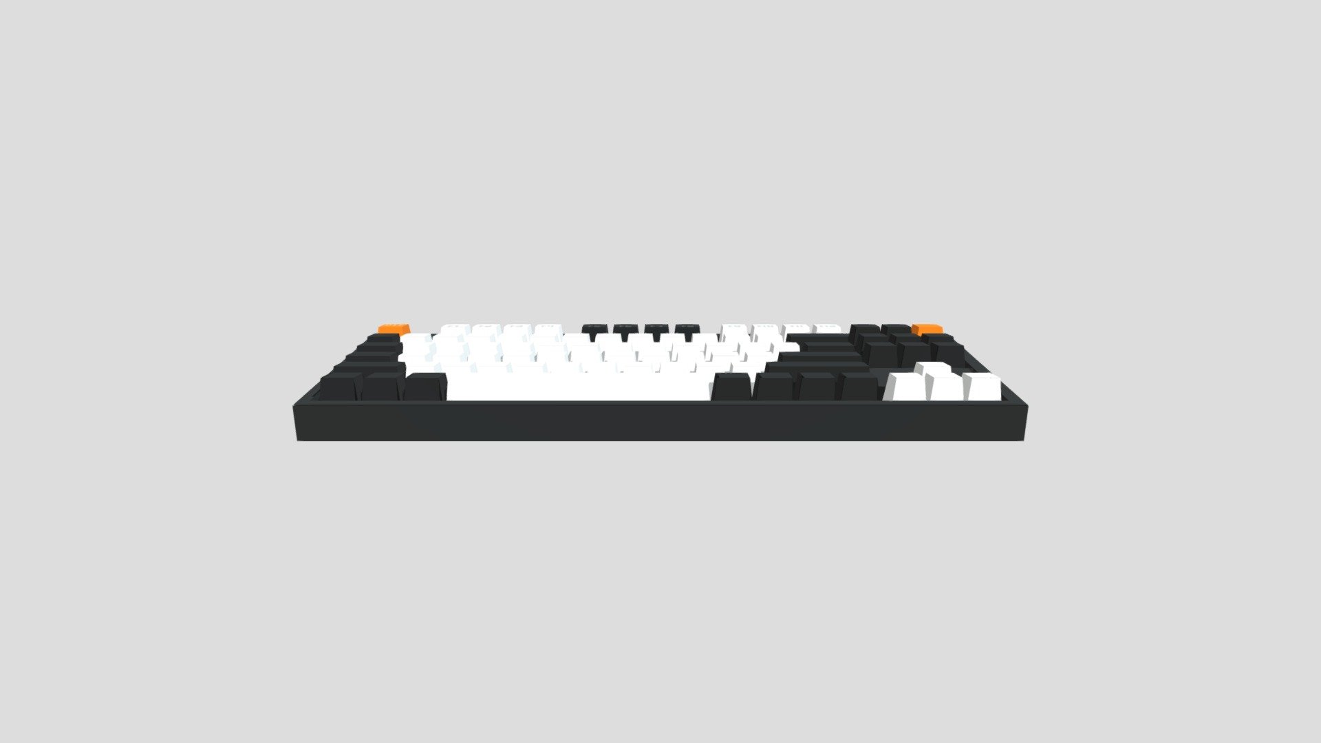 KeyBoard - KeyChron C1 - 3D model by cocerg_1 [79f9a25] - Sketchfab
