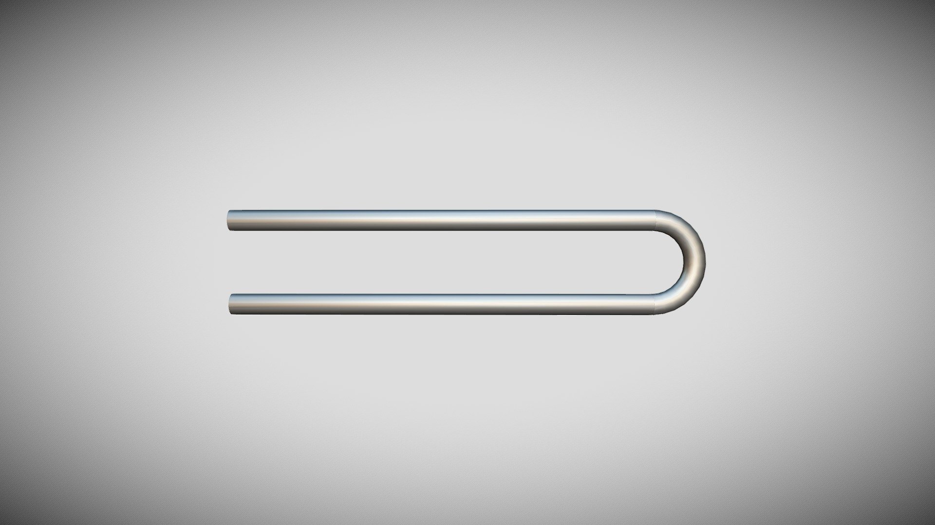 U-bend tube - Download Free 3D model by AnsysLearn [79fcb4f] - Sketchfab