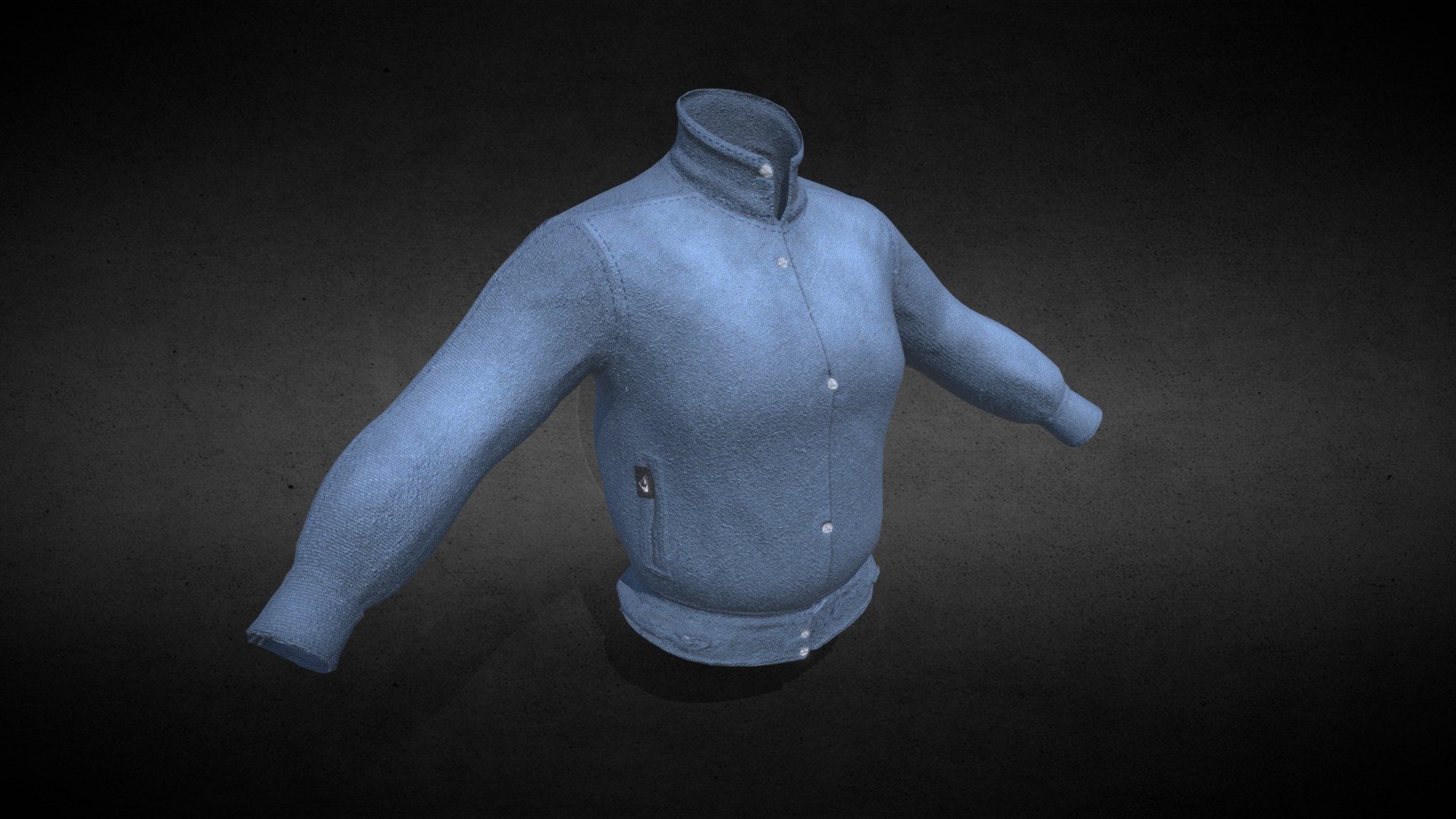 Jacket - 3D model by LindseyPaige [7a023e4] - Sketchfab