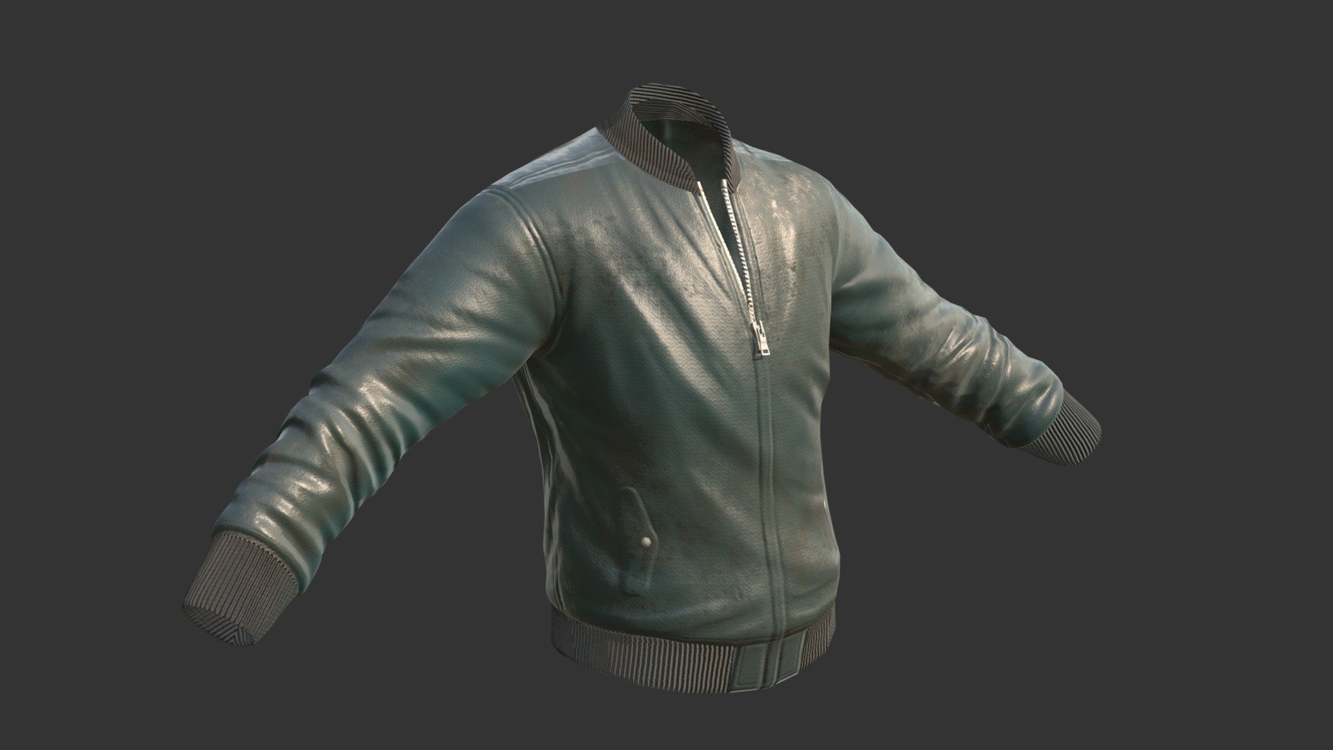 Bomber Jacket - 3D model by hyde_franco (@hydef16) [7a0301d] - Sketchfab