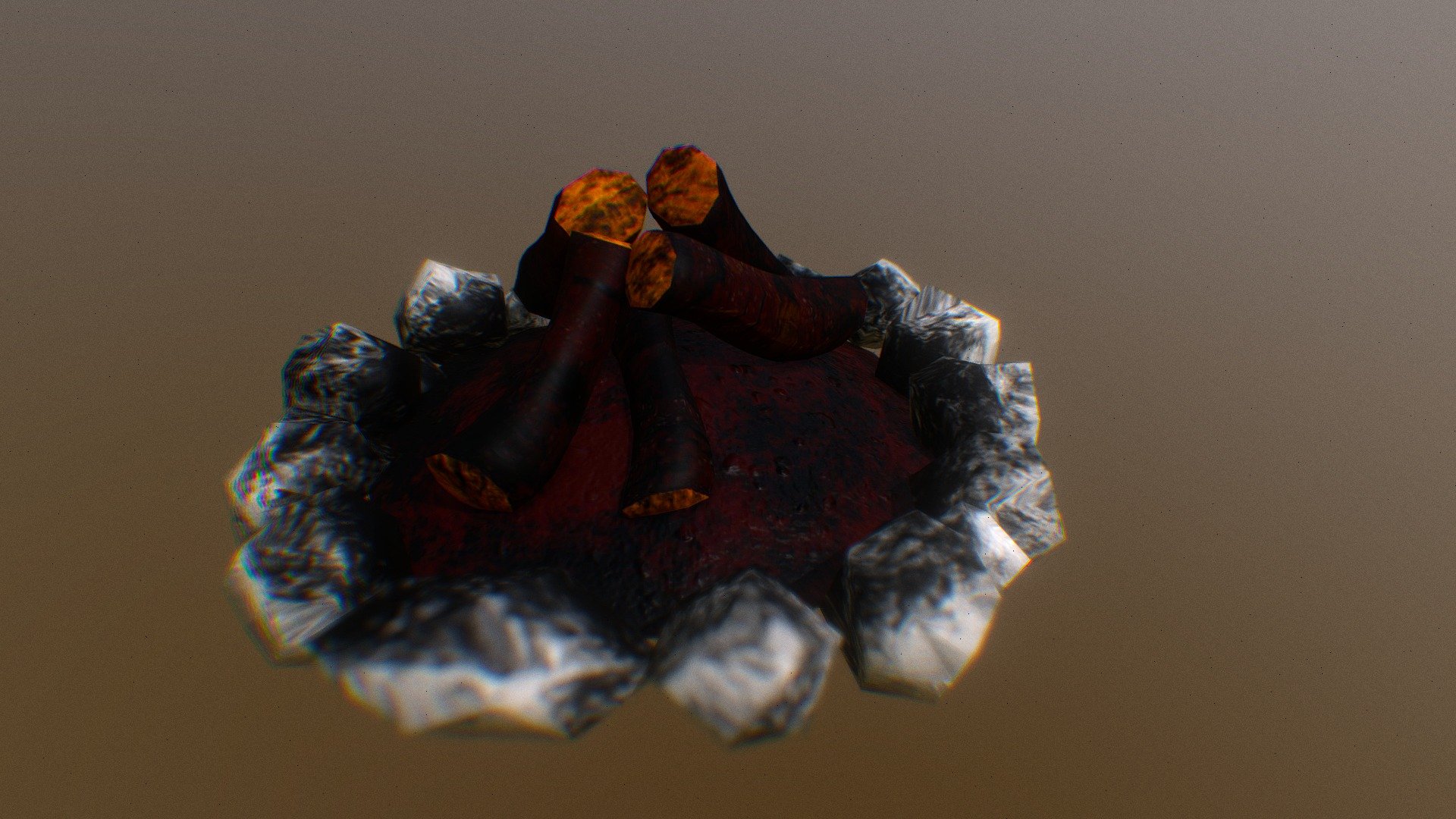 Lowpoly Fire pit/camp - Download Free 3D model by Moryak (@_moryak_ ...