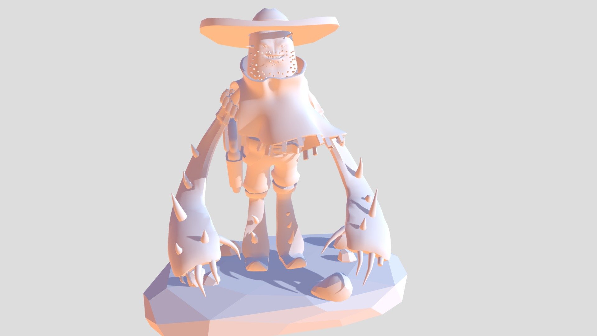 cactus character - 3D model by juliashchrbk [7a0708a] - Sketchfab