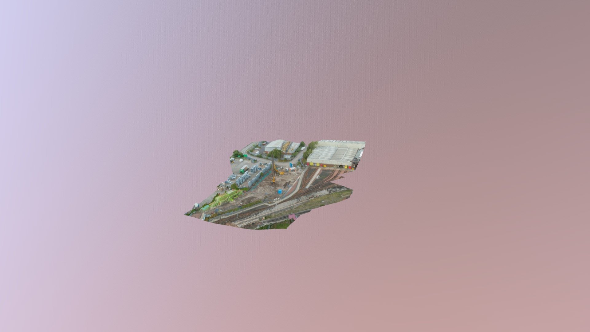 Glasgow Piling OCC Building - 3D model by skyfilming [7a08a09] - Sketchfab