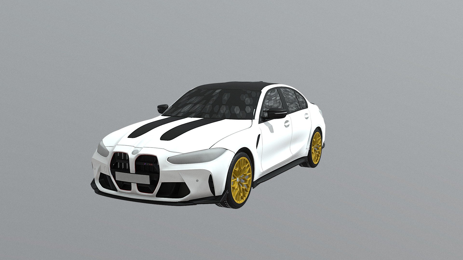2023 BMW M3 CS - 3D model by Nazh Design (@NazhDesign) [7a08bf9 ...