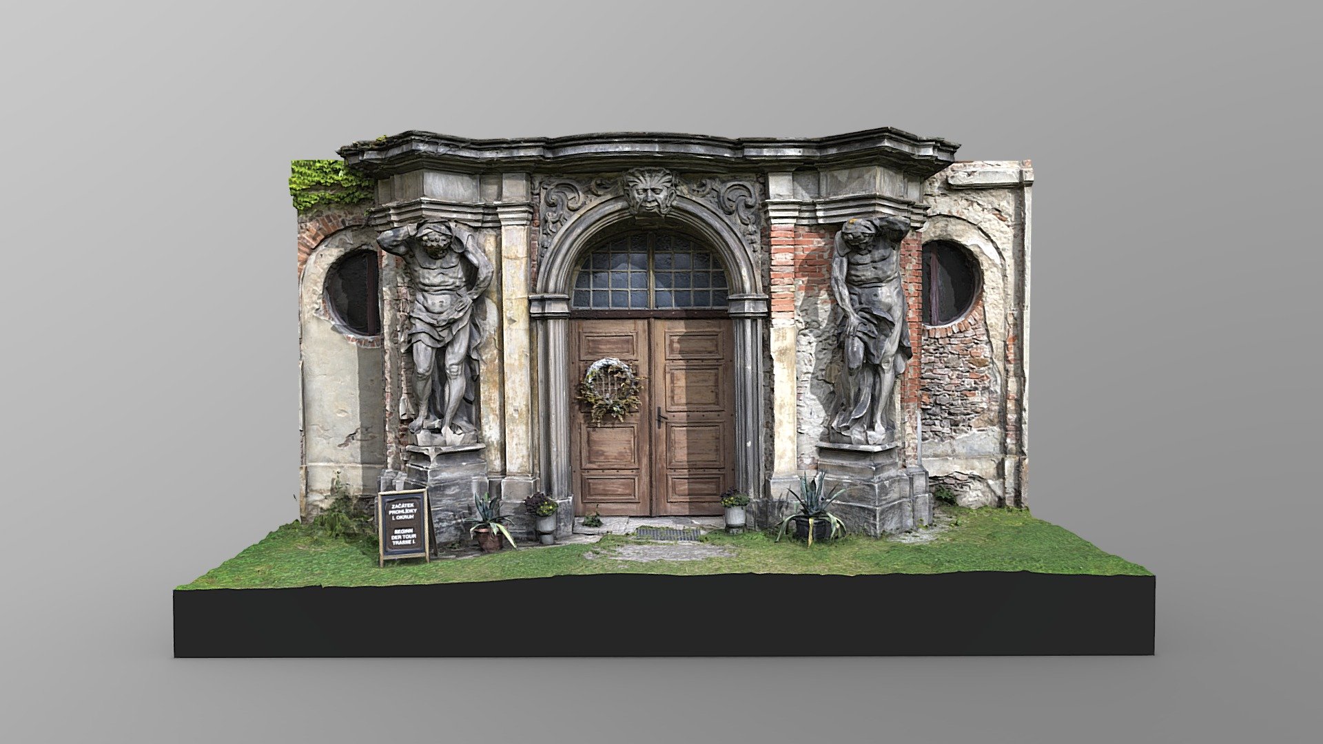 Úvodní stránka, zámek Jezeří - 3D model by Héctor Fonseca (@hjft ...