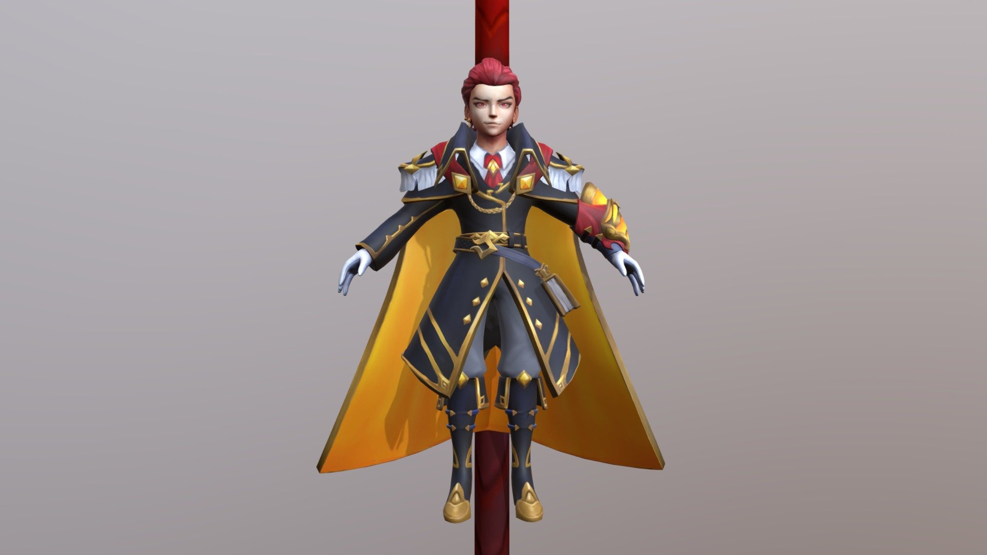 Blaze Character Handpaint Stylized - 3D model by MaryDHan [7a0a4cc ...