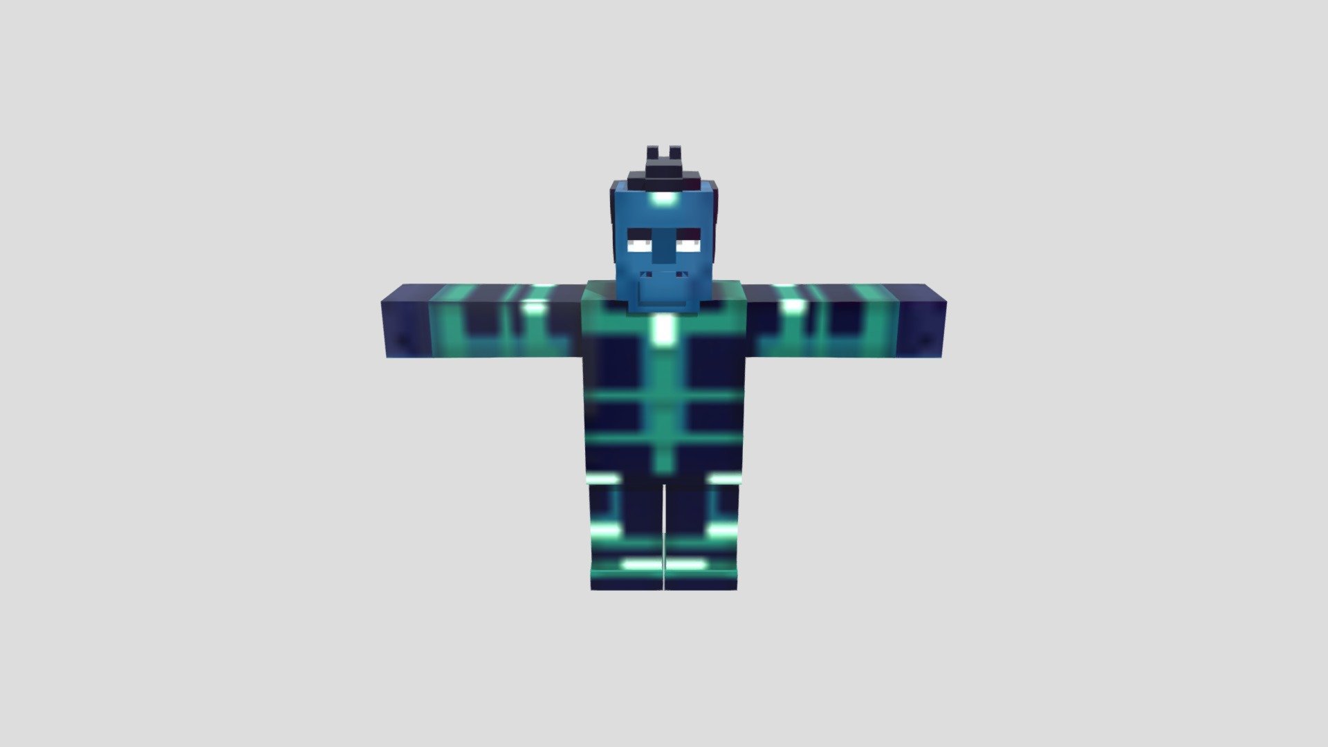 Fred Admin[minecraft story mode] - 3D model by Whiterex [7a0b029 ...
