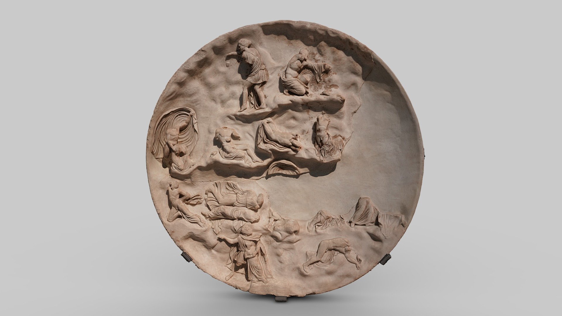 Apollo Artemis Marble Relief - Download Free 3D model by artfletch ...