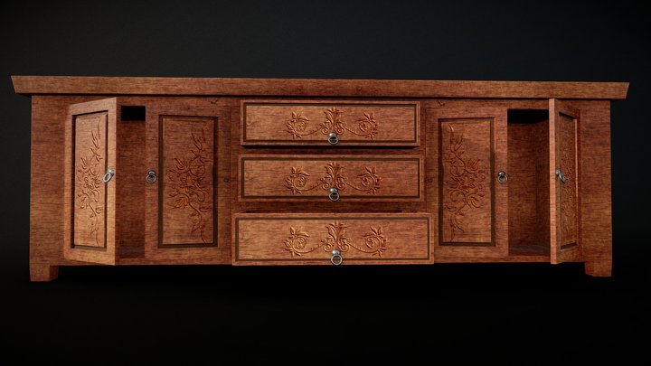 Bookshelf 3d Models Sketchfab