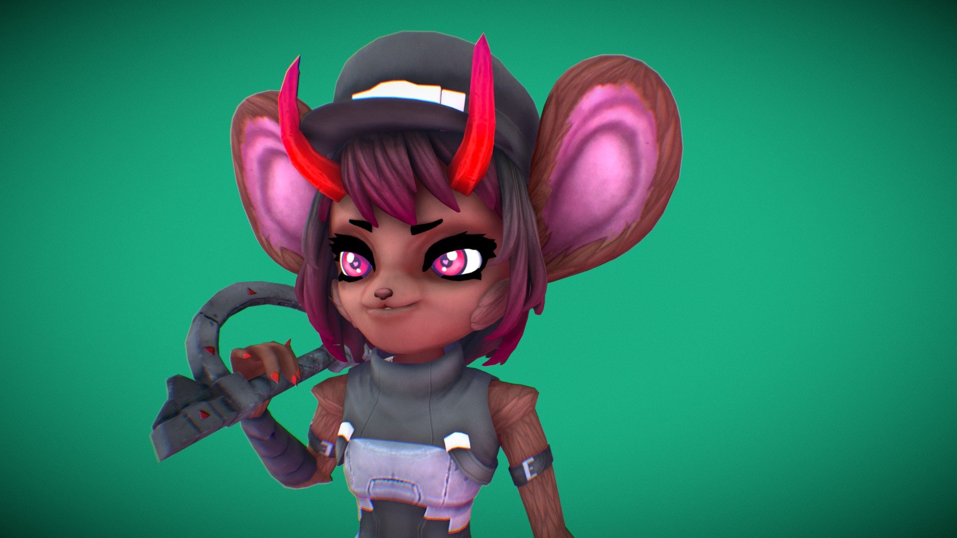 Onimori, The Cyber Mouse - 3D model by onimori [7a0f4cc] - Sketchfab