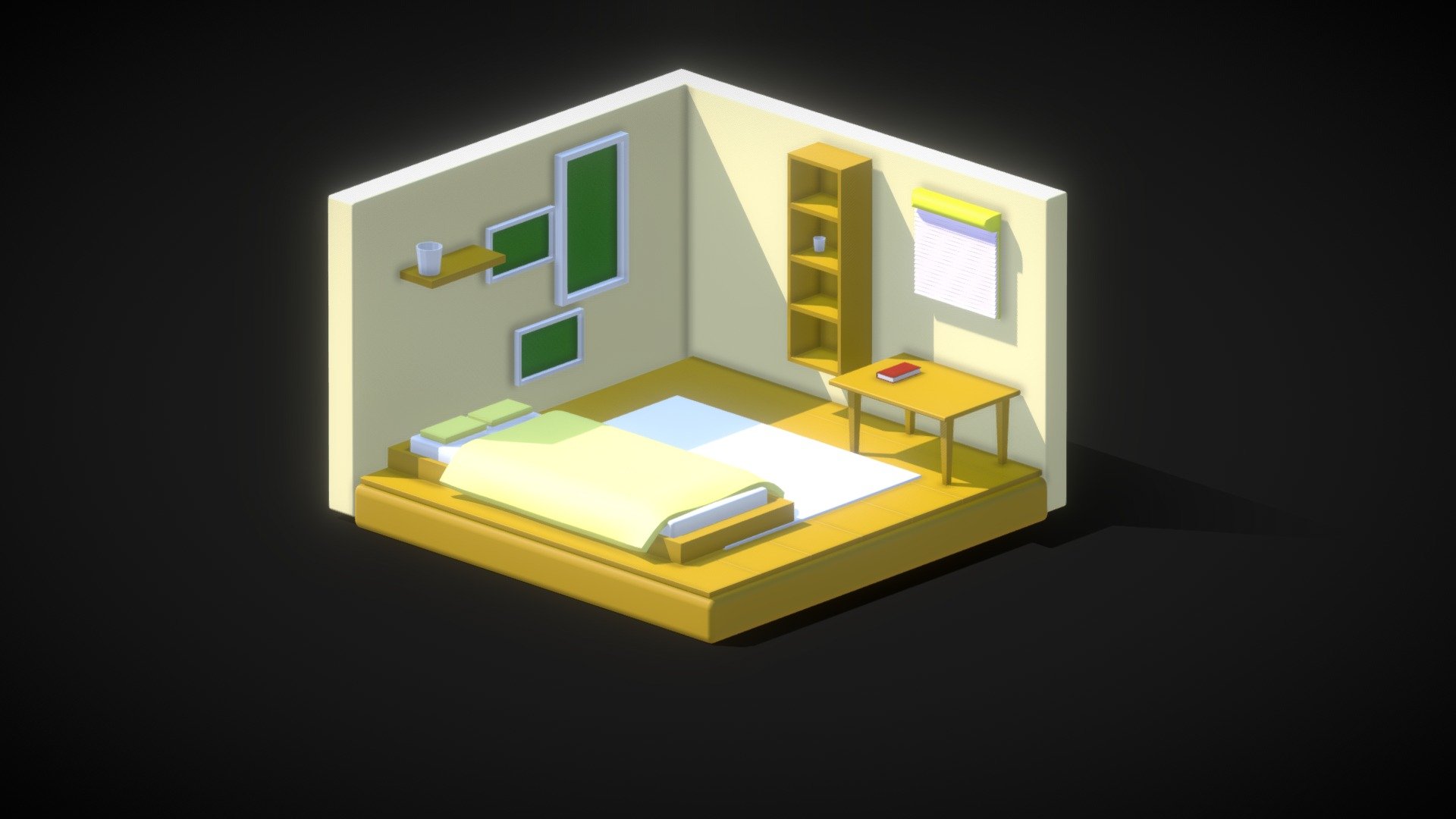 Quarto - 3D model by henriquevale111 [7a0f640] - Sketchfab