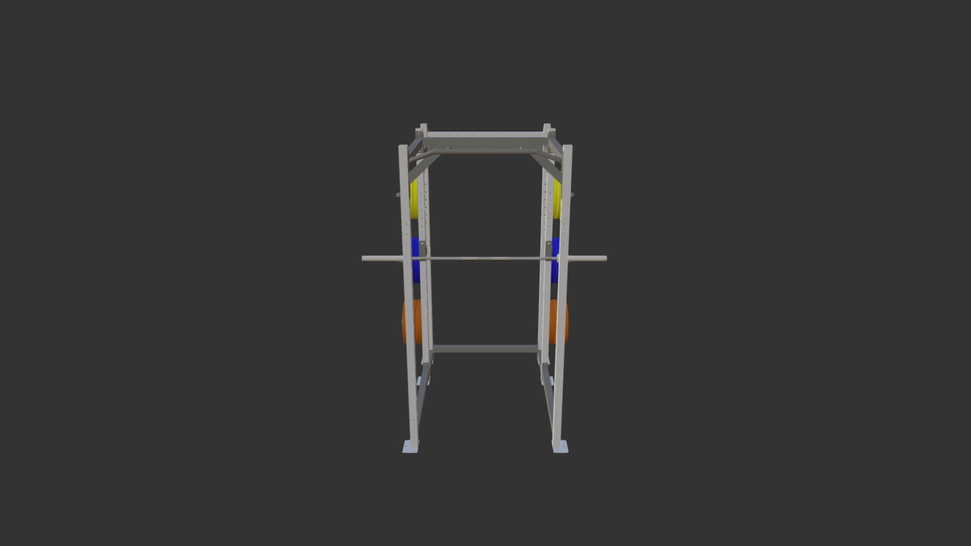 BlkBox Full Rack - 3D model by blkboxfitness [7a0f798] - Sketchfab