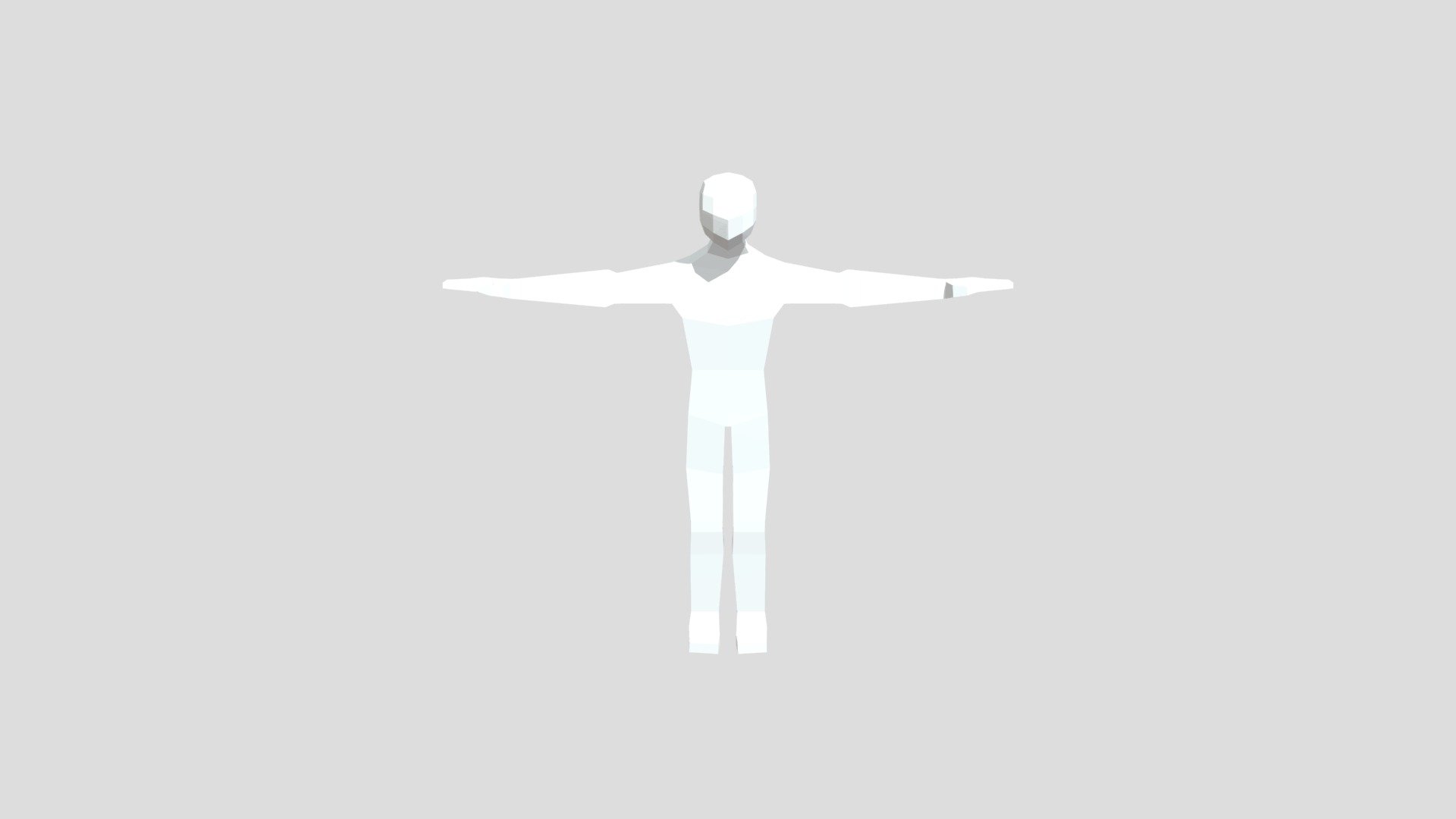 Low Poly Male Base Mesh - Download Free 3D model by Justin (@onionboi ...