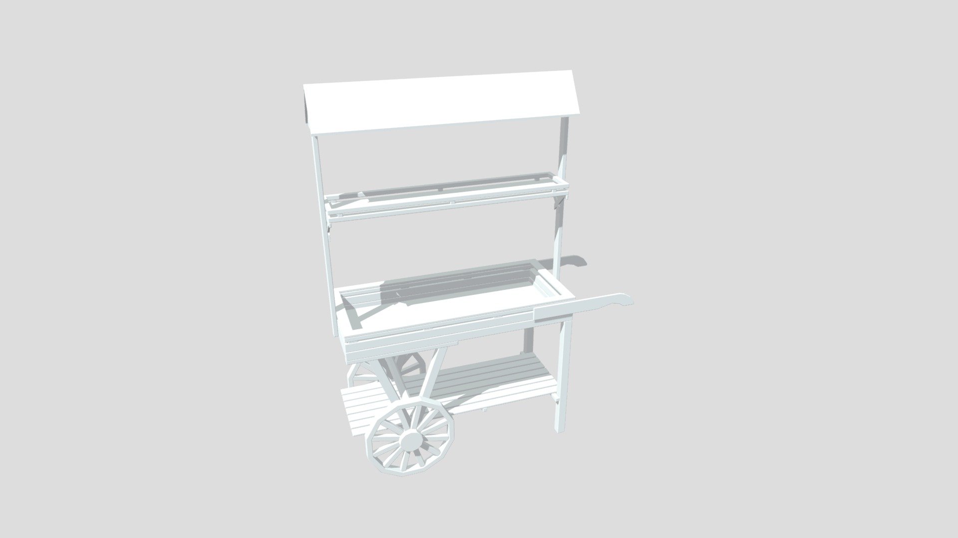 Flower Cart - Download Free 3D model by rozzer (@rozzer49092568 ...