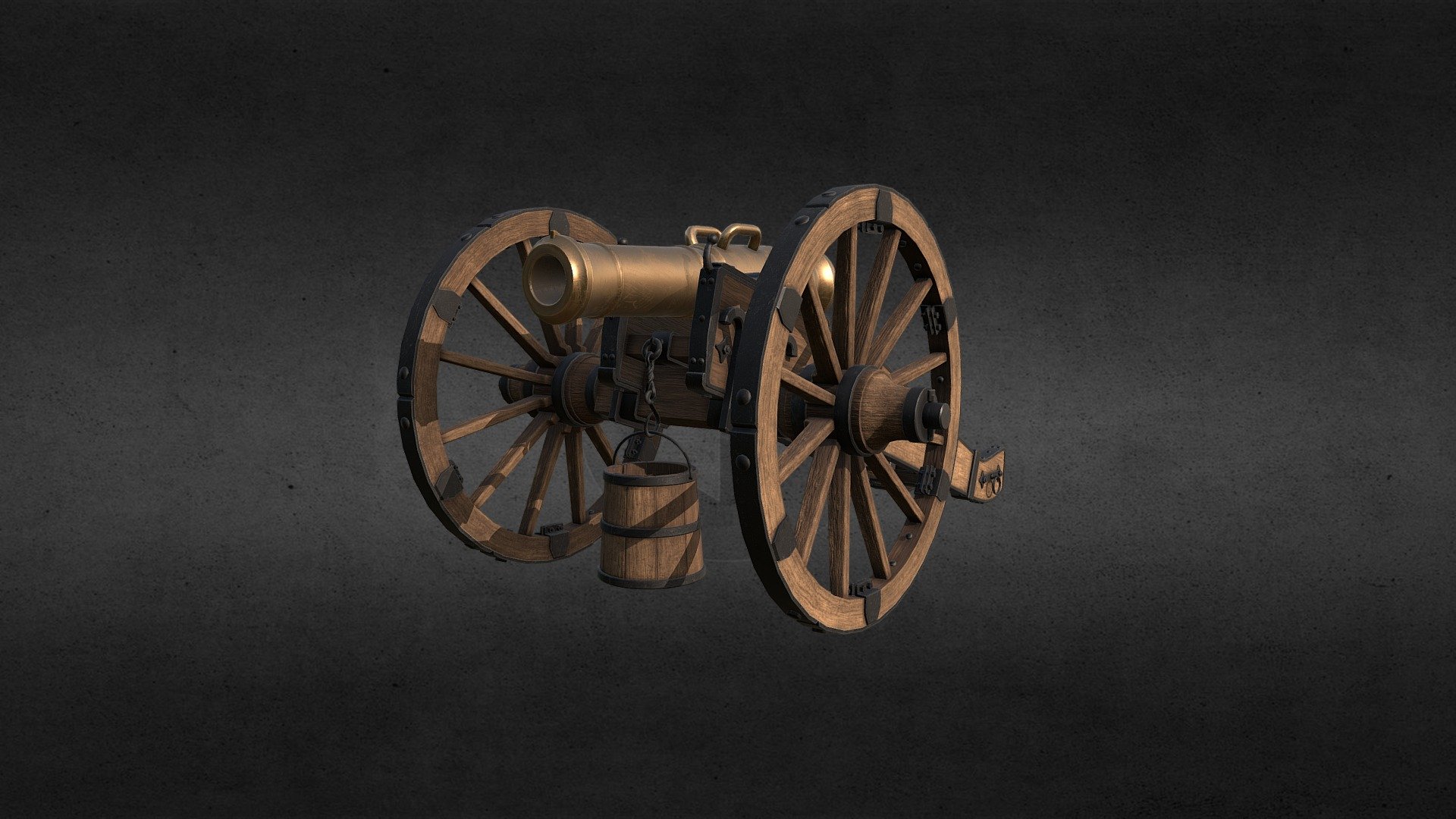 GUN_1812_EDINOROG - 3D model by Aleksandr Pustovoichenko (@Alex_Ossora ...