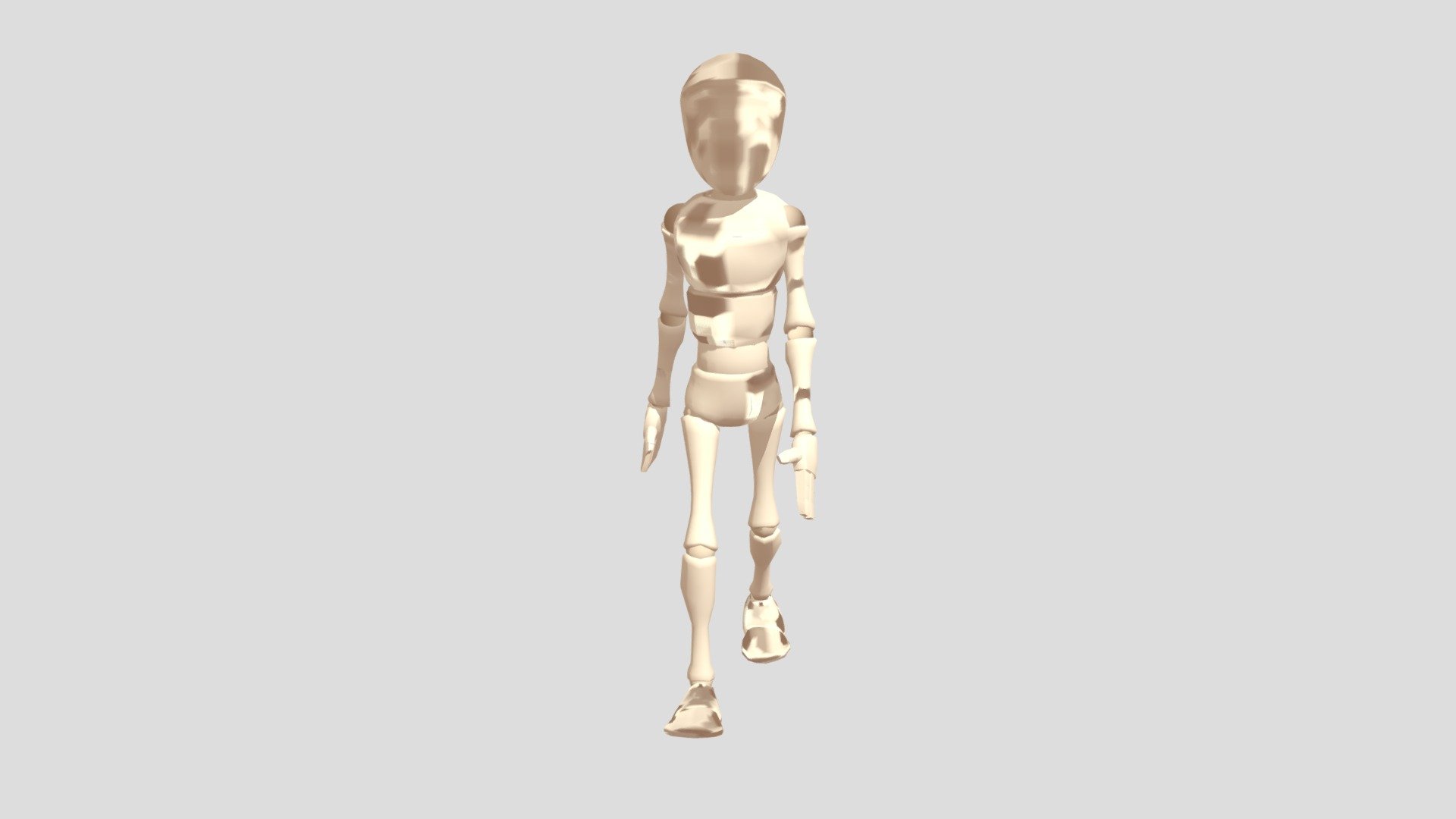 Walk Cycle Animation1 - 3D model by prabtaank [7a14702] - Sketchfab