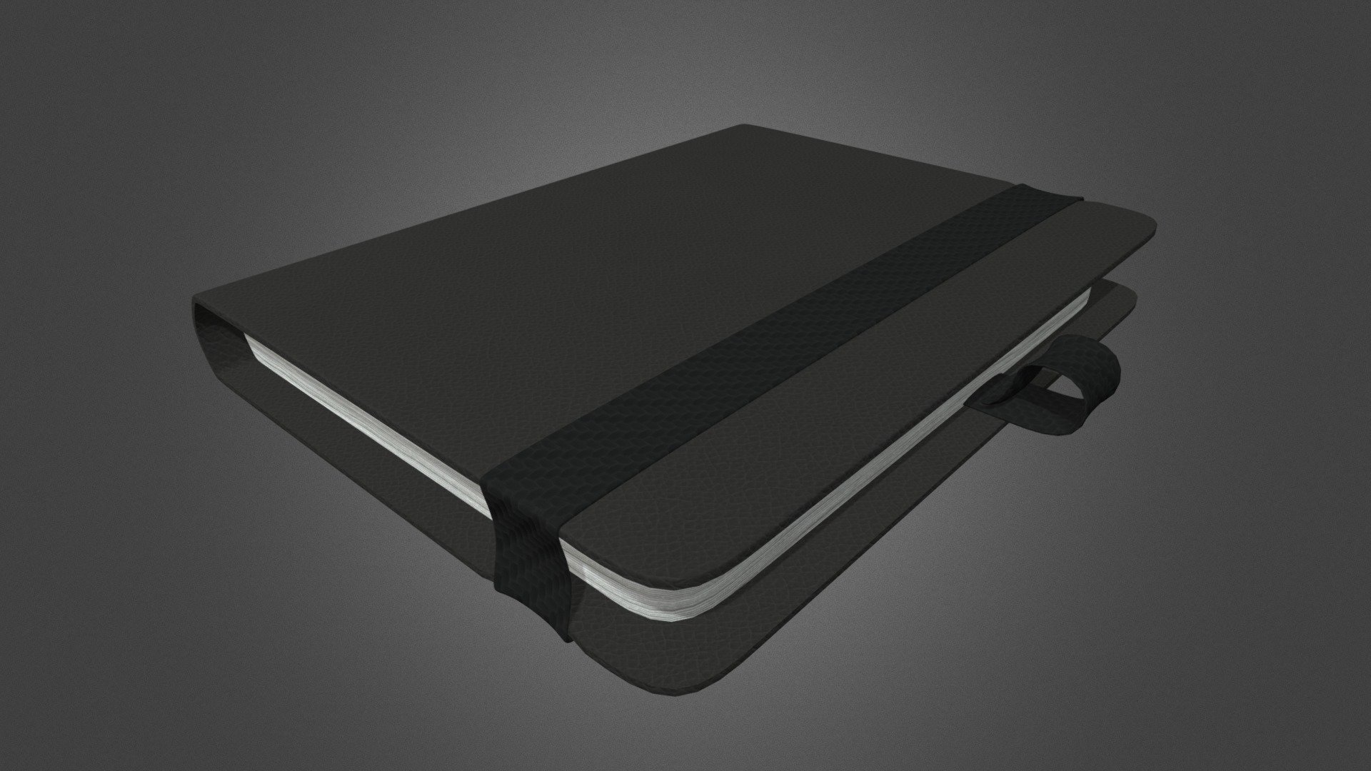 Leather Notebook - 3D model by ChloeKyria [7a14a5f] - Sketchfab