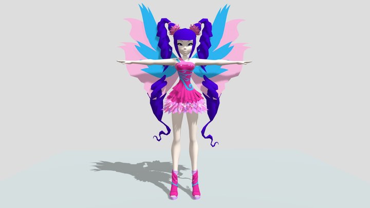 Winx 3D models - Sketchfab