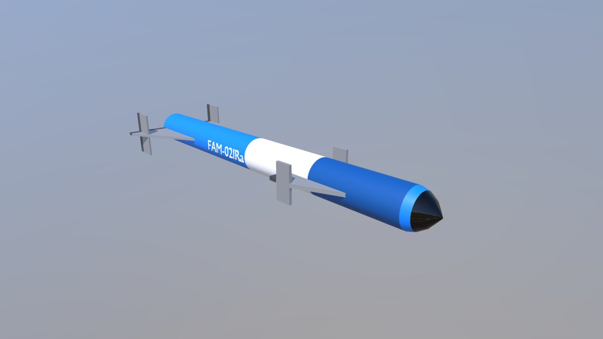 FAM-02IR missile - Download Free 3D model by Fish Air Force ...