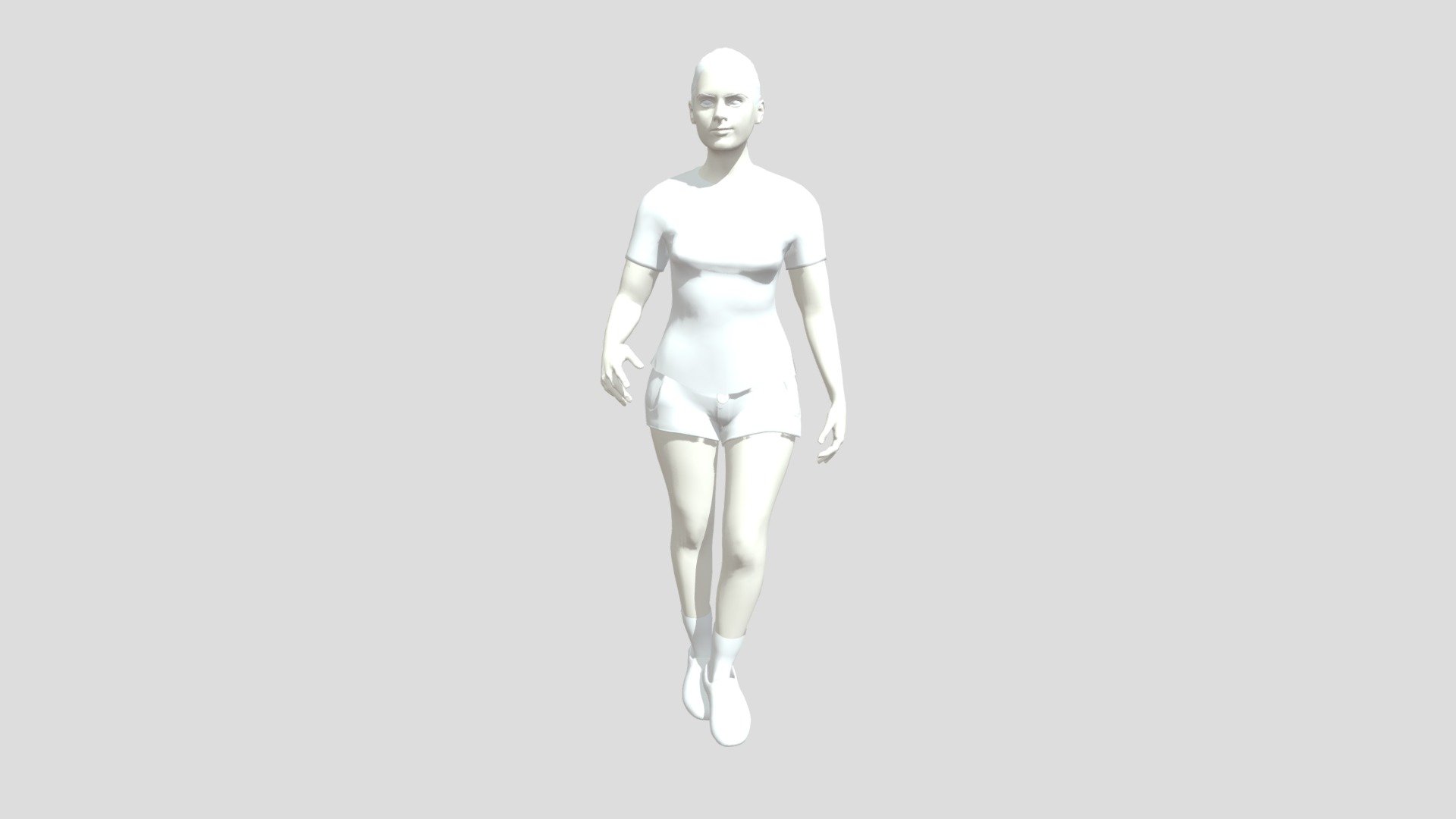 Beautiful Middle Age Teen Girl - Download Free 3D model by ...