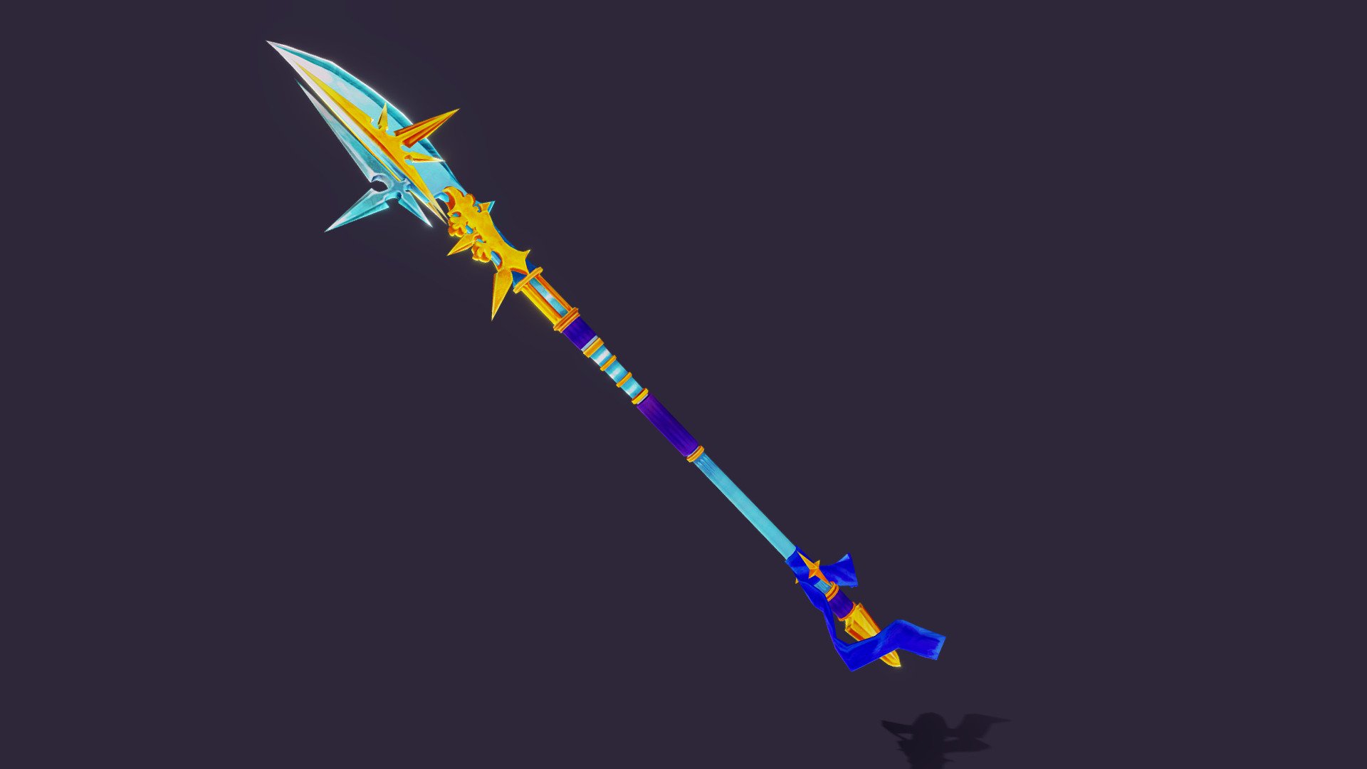 DAE Weaponcraft - Glaive of Stormwind - 3D model by Jana Dimitrova ...