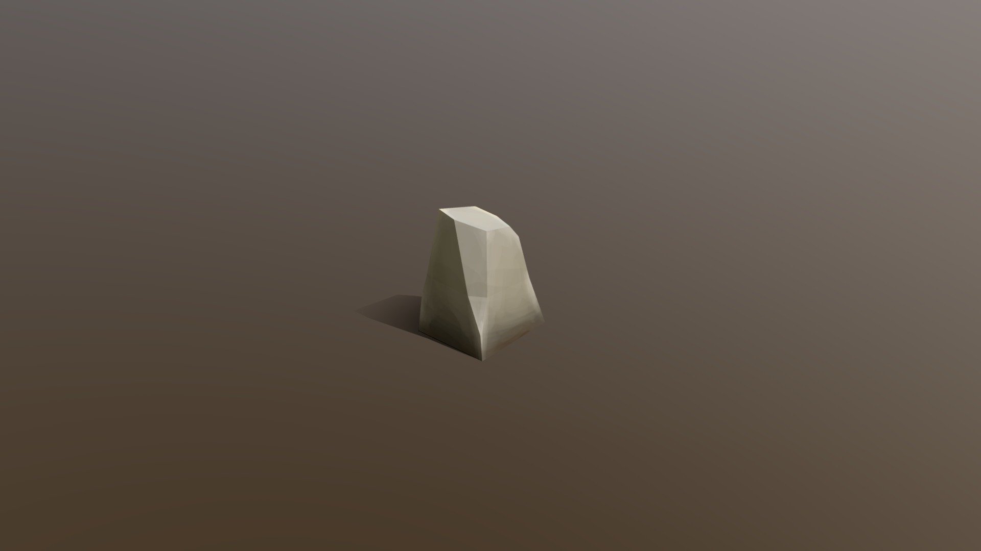 hand painted low poly rock - Download Free 3D model by Kai Xiang ...