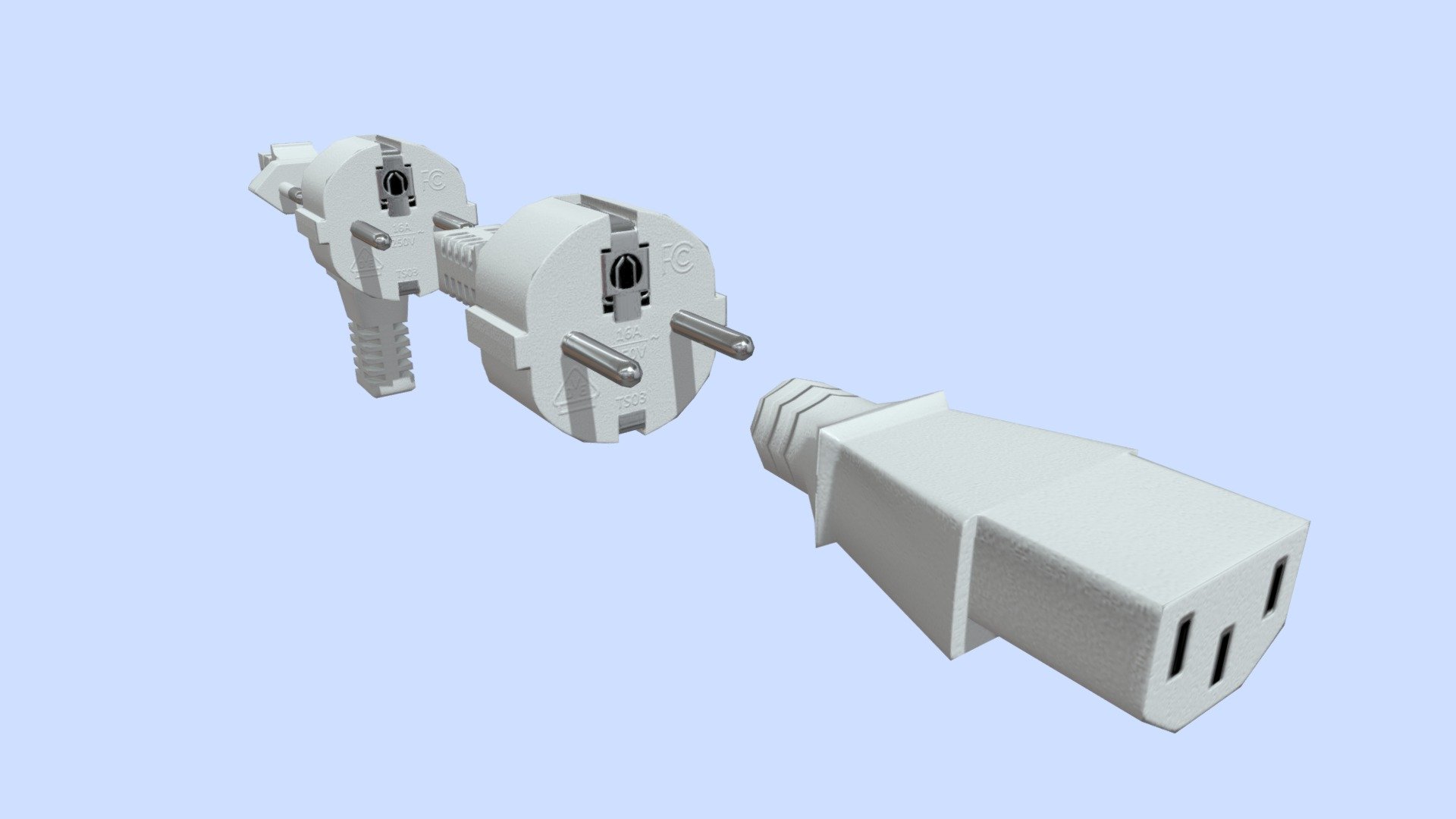 Plugs_Set_01 - Download Free 3D model by OWRING [7a1ddb5] - Sketchfab