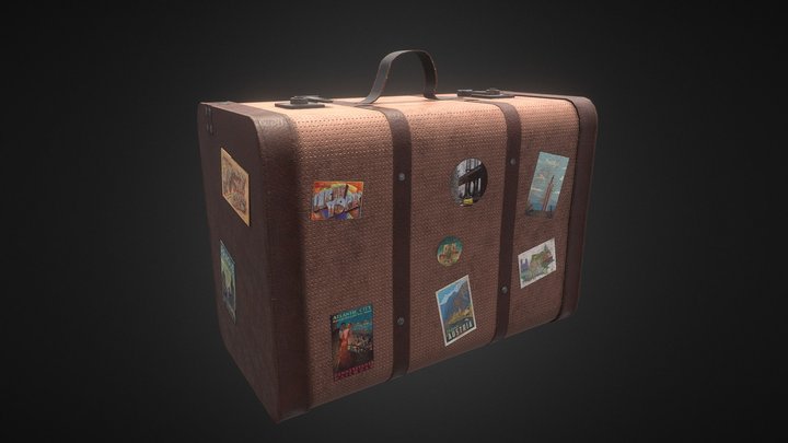 Suitcase 3D models - Sketchfab