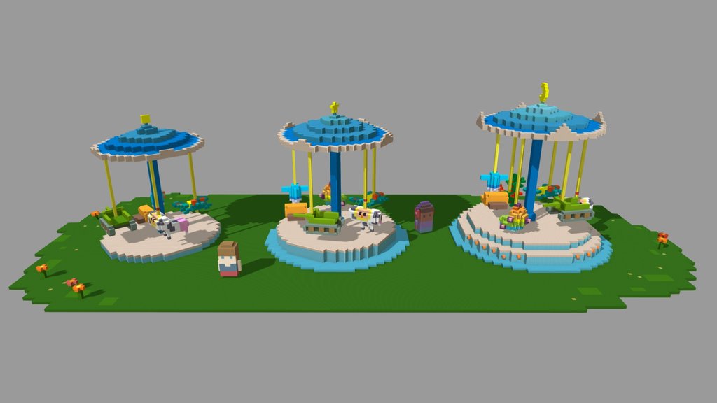 park - A 3D model collection by Amandalee13 - Sketchfab