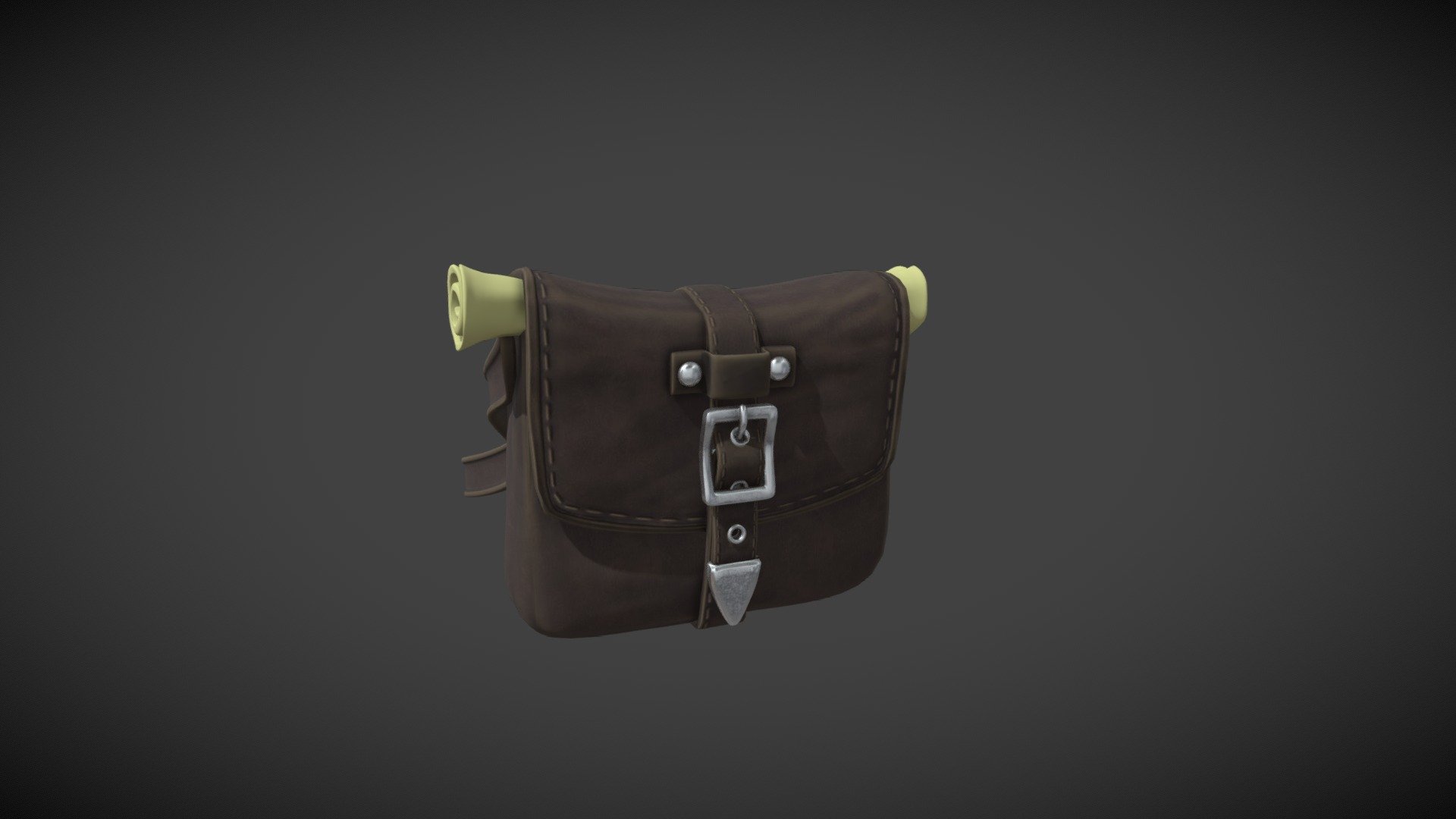 Stylzed bag - 3D model by ilyamarushchenko [7a1e4df] - Sketchfab
