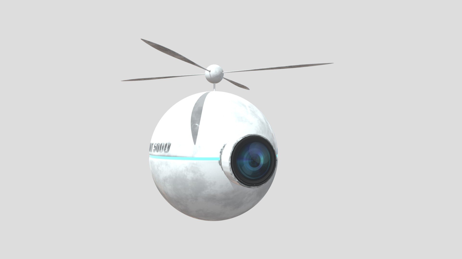 Rodot 5000 - Flying robot - Download Free 3D model by Alexandre Lion ...
