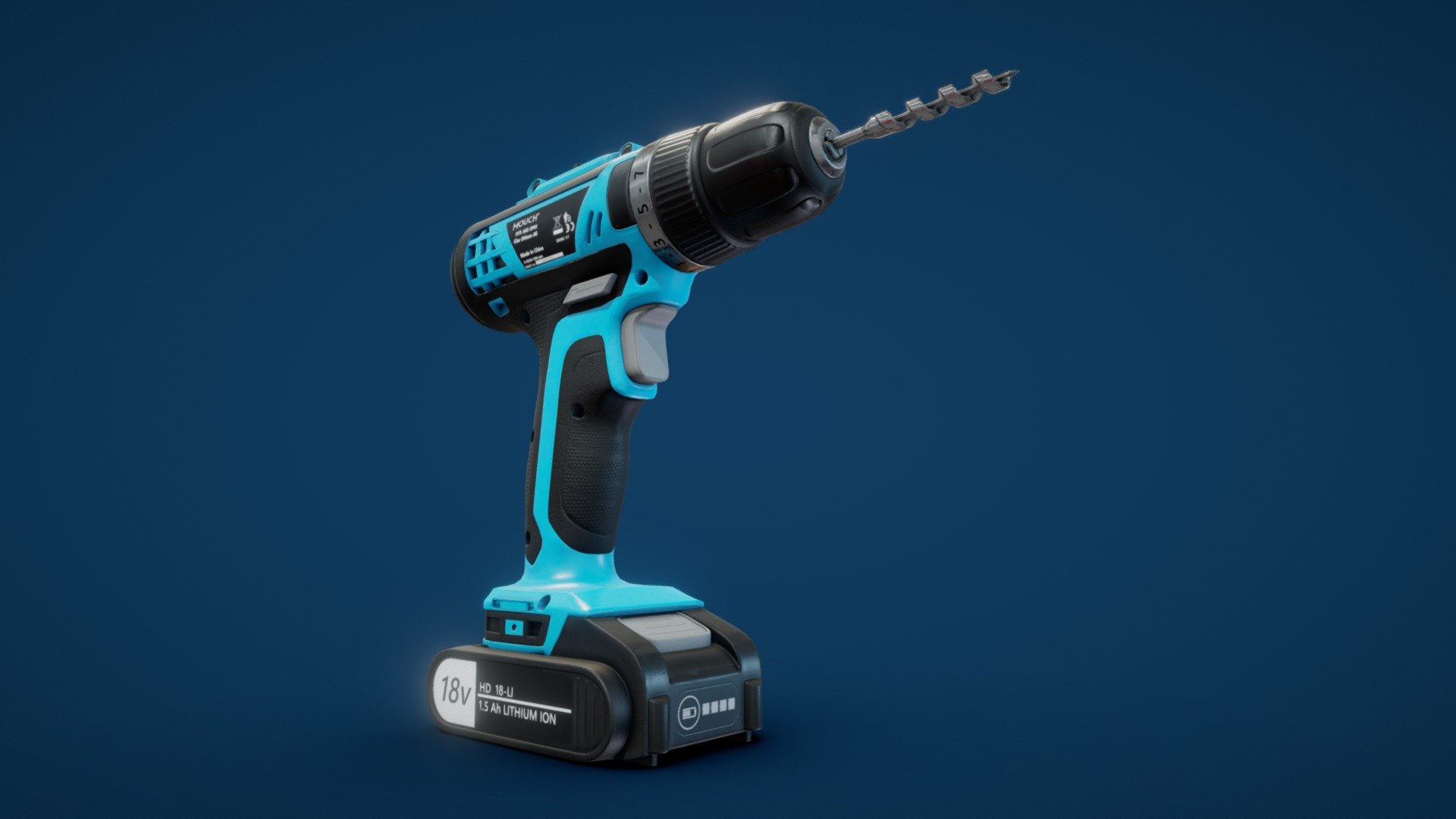 Cordless Drill - Buy Royalty Free 3D model by Mouch (@Mountrise ...