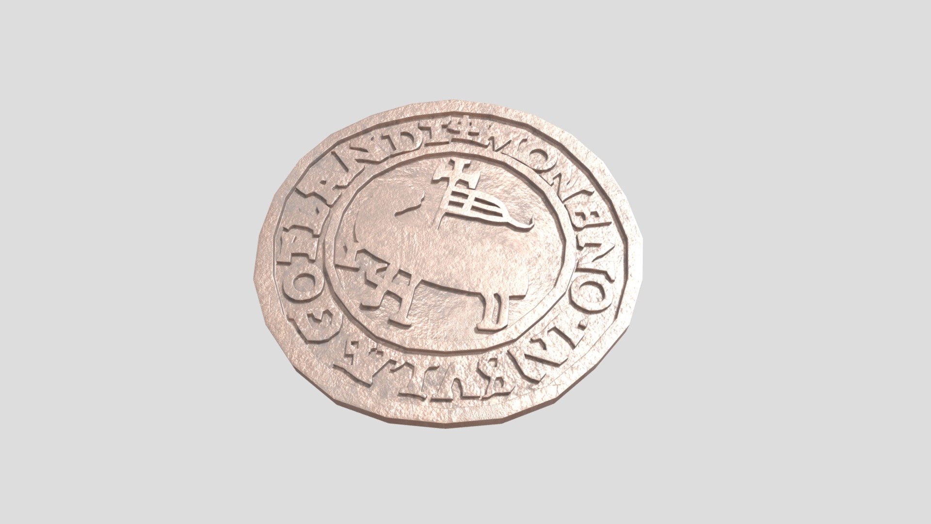 Gotlandic Coin - 3D model by Christos (@omnievul) [7a1efbb] - Sketchfab