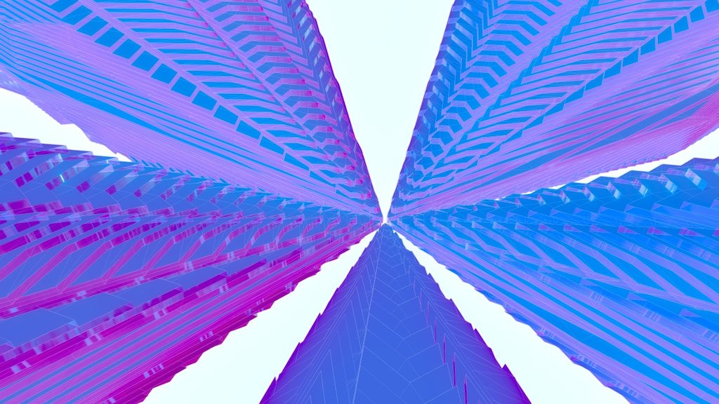 Crystal Array 123 - 3D model by John Briscella (@aminimal) [7a1fc36 ...