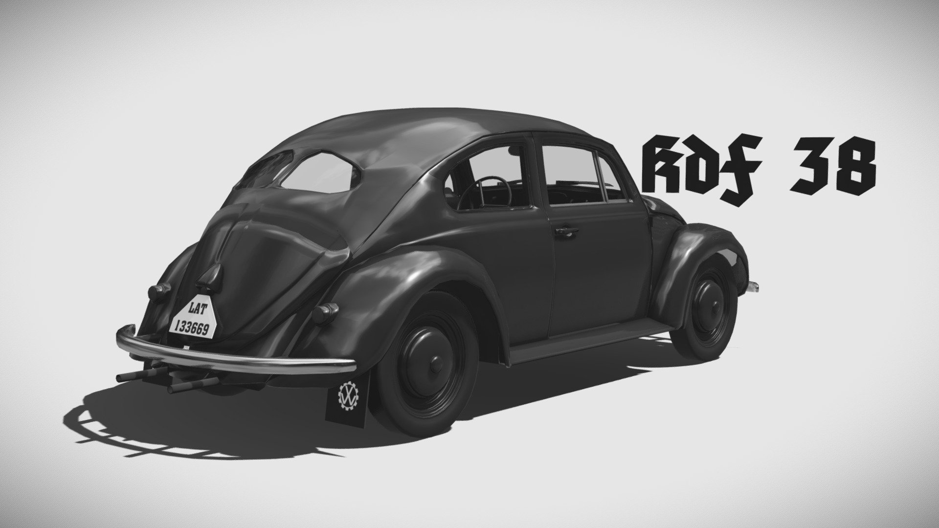 KDF Typ 38 - Download Free 3D model by Libau Media (@robinmikart ...