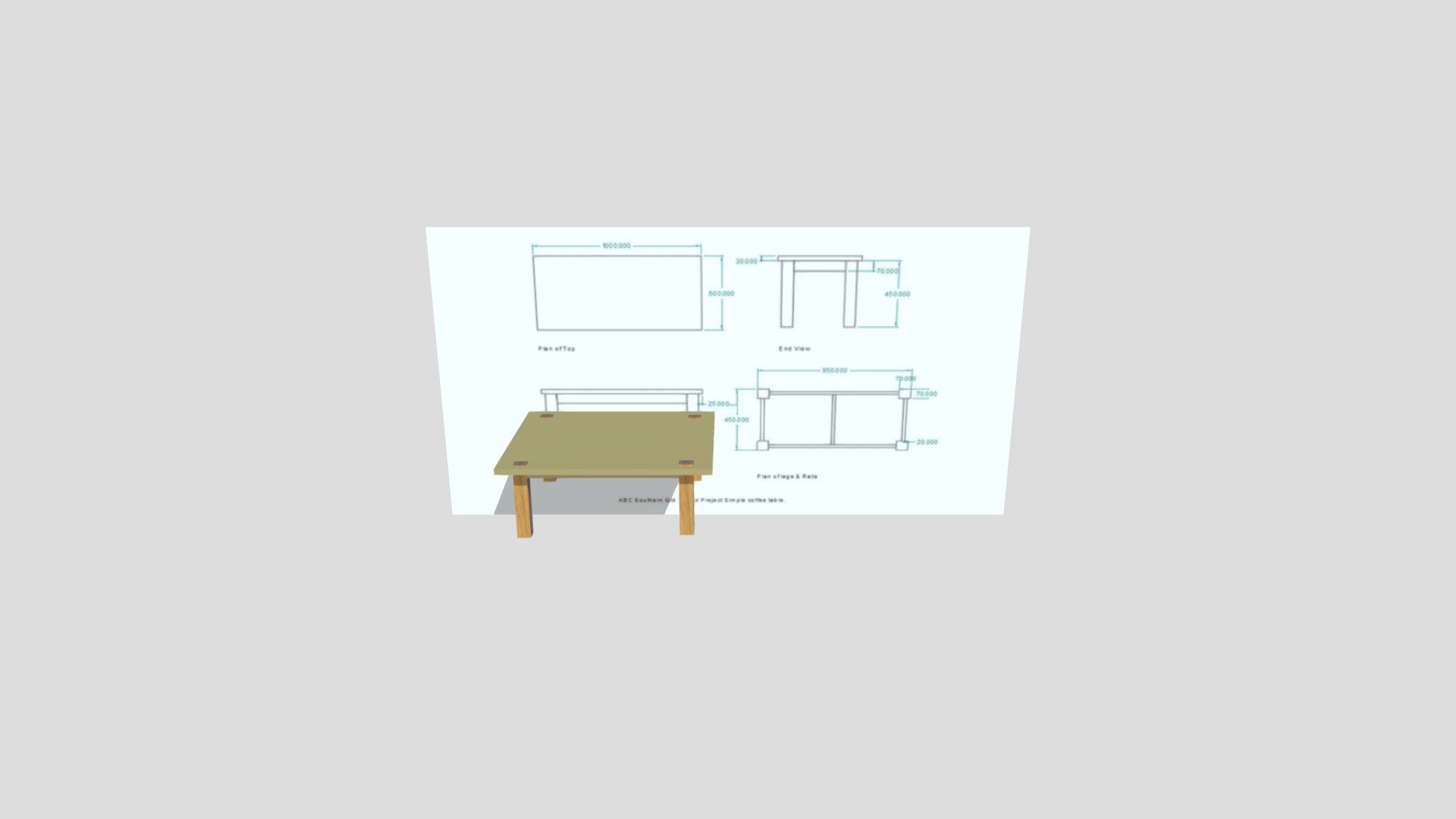 Meja 3D - 3D model by yunangsih [7a24961] - Sketchfab