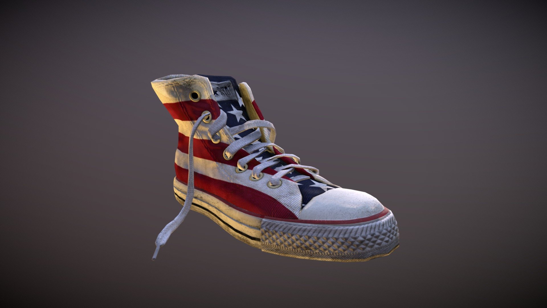 Old Converse - 3D model by menlulele [7a24ad0] - Sketchfab
