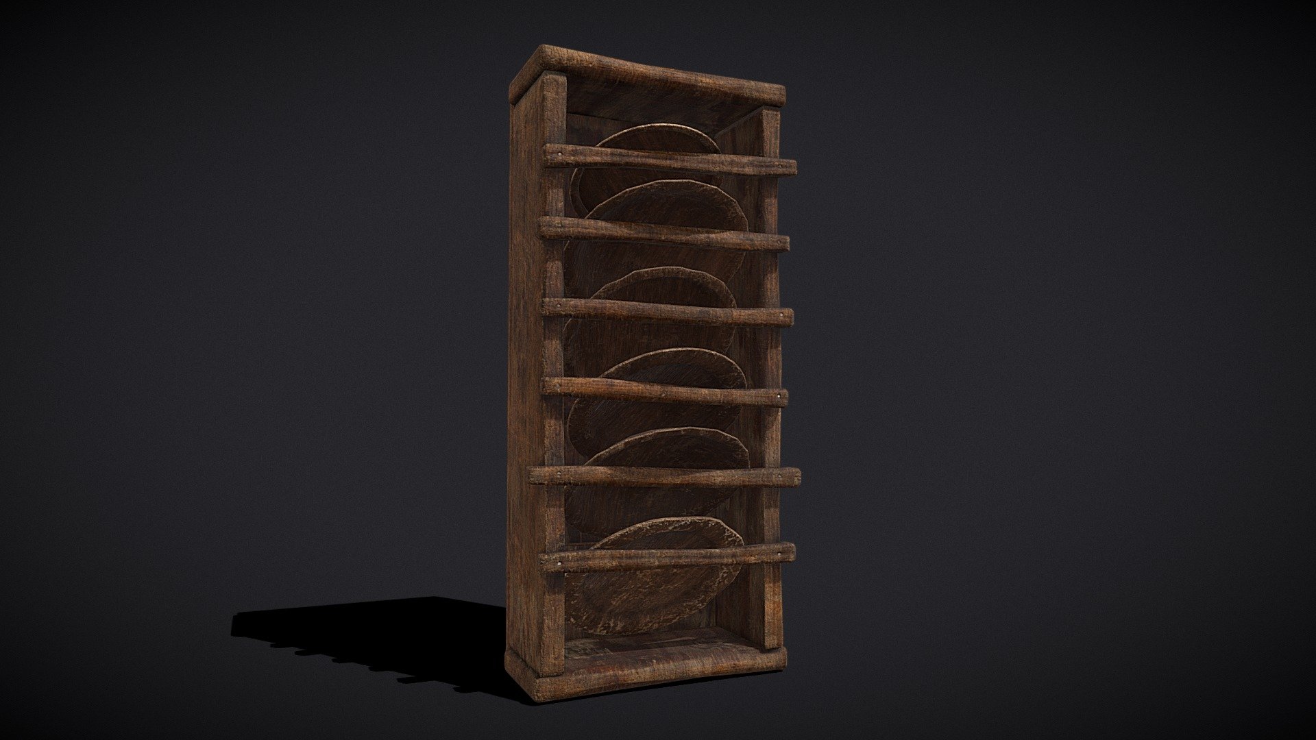 Vertical Dish Holder - Buy Royalty Free 3D model by ...