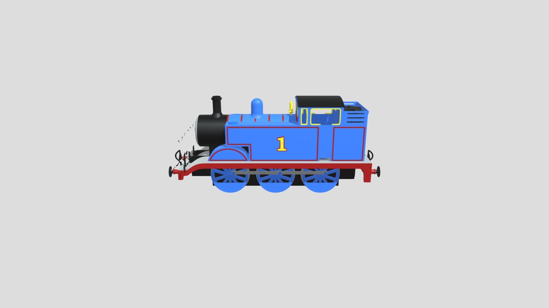 Thomas The Tank Engine TVS - Download Free 3D model by mrmrnaufal ...