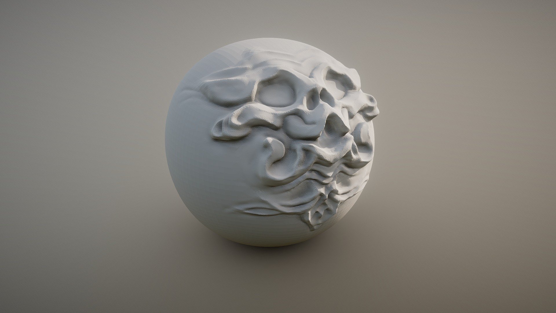 Demon Face Practise Sculpt - 3D model by Blackhart [7a2a439] - Sketchfab